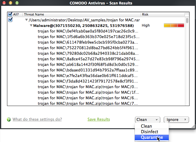 Comodo Antivirus For MAC Version 2.2 - Antivirus Scans, Virus Scan Free - COMODO
